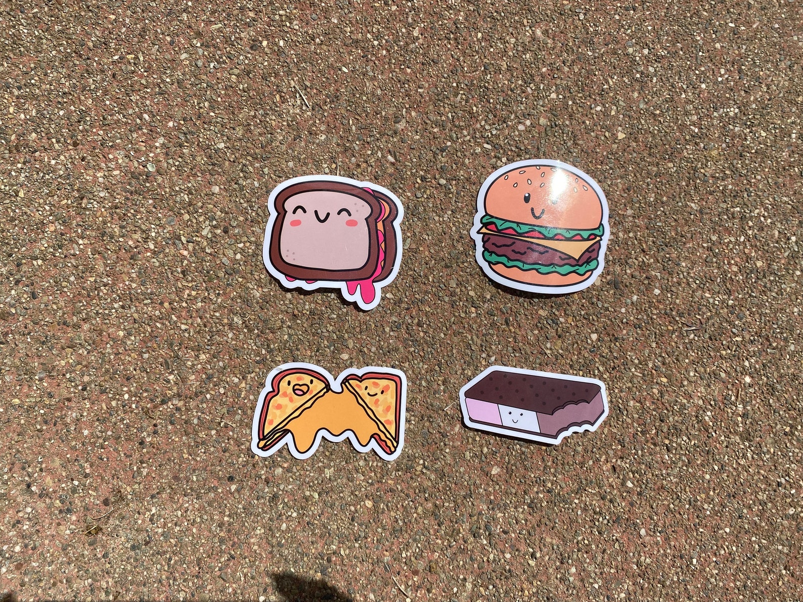 Sandwich Sticker, Burger Sticker, Food Sticker, Die Cut Vinyl Sticker ...
