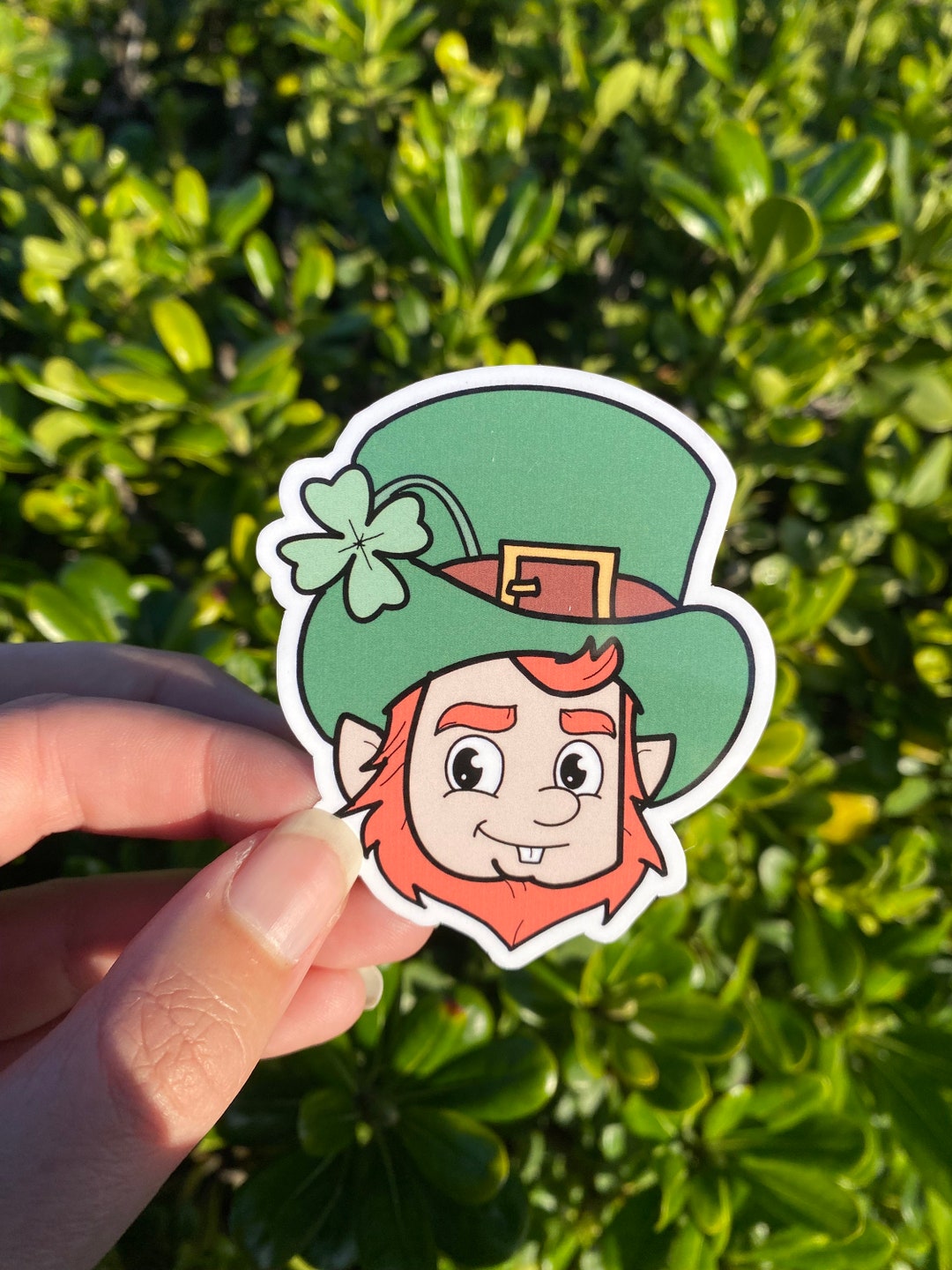 St. Patrick's Day Sticker, Leprechaun Sticker, St Patty's Day Sticker ...