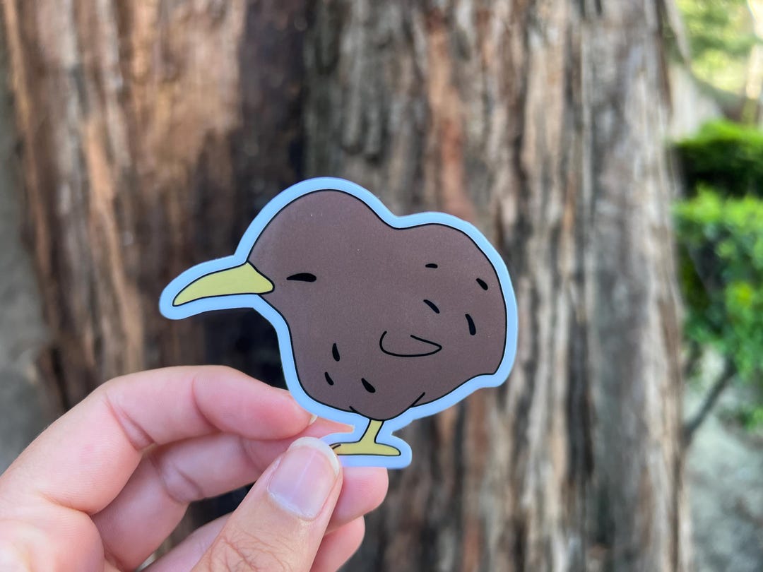 Kiwi Stickers, Tiny Stickers, Veterinarian Gift, Vet Tech Gift, Die Cut ...