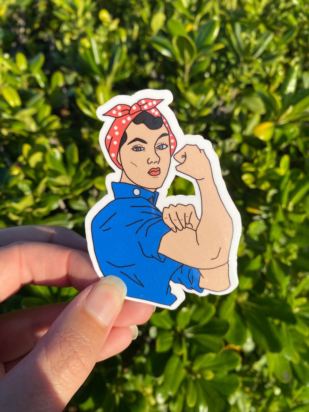 Women's History Month Sticker, Rosie the Riveter Sticker, Women's ...