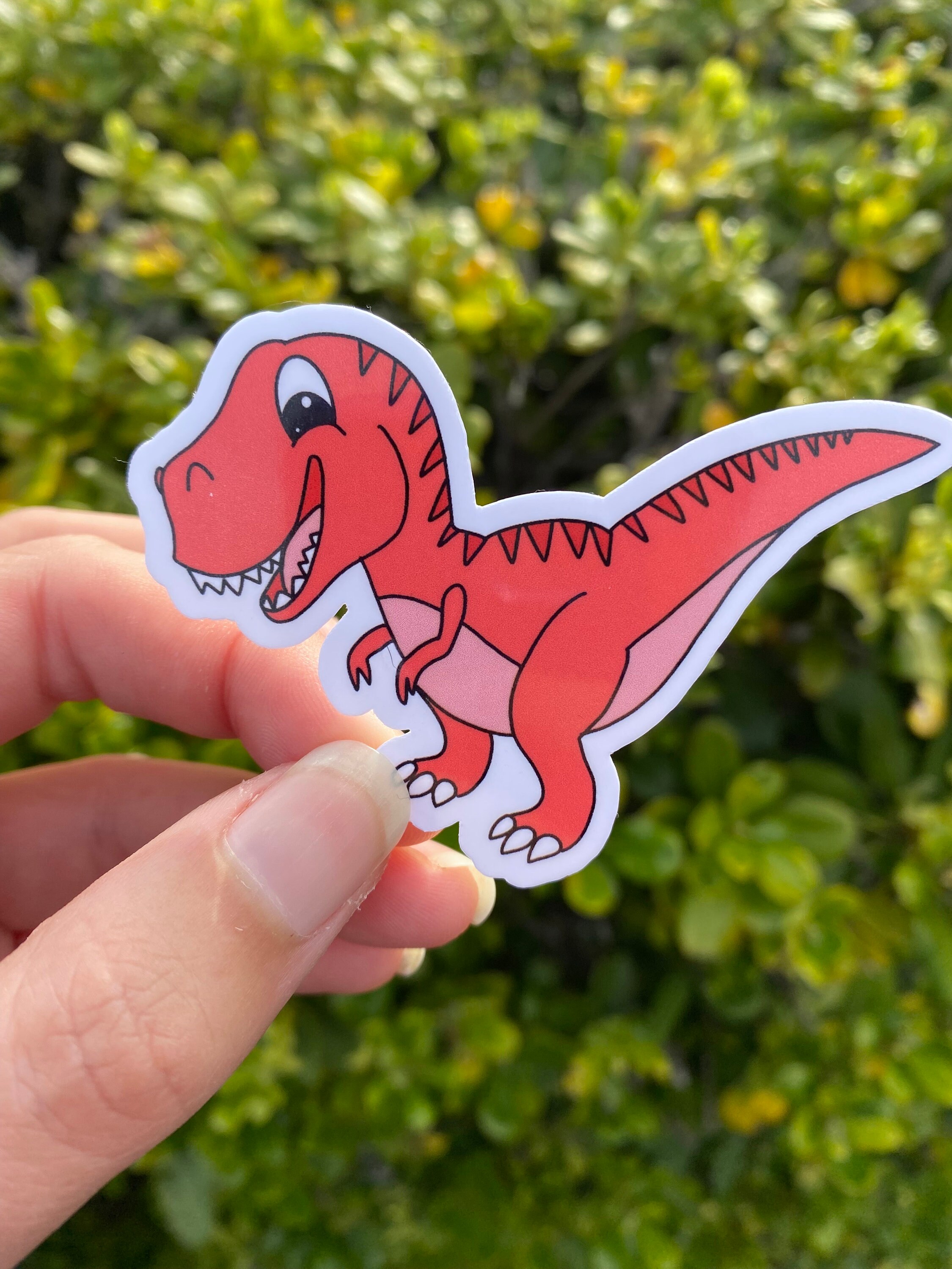Dinosaur Sticker, T Rex Sticker, T-rex Sticker, Tyrannosaurus Rex ...