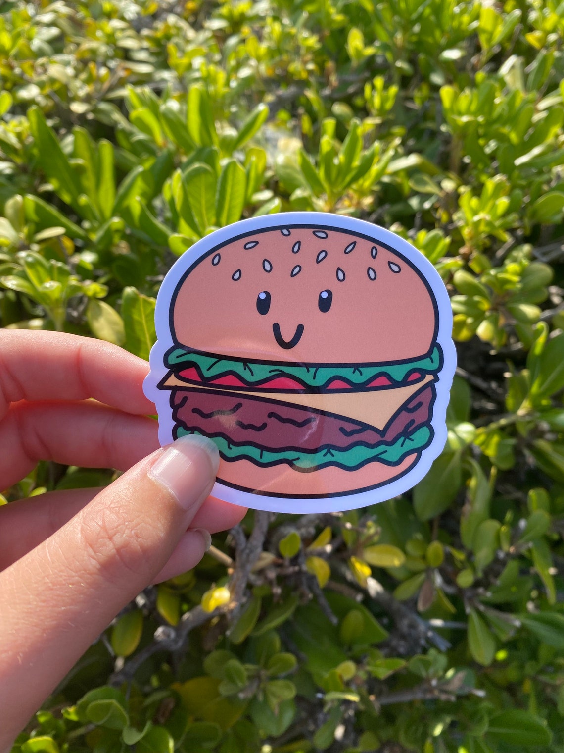 Sandwich Sticker, Burger Sticker, Food Sticker, Die Cut Vinyl Sticker ...