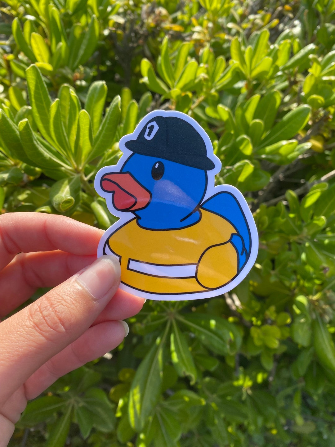 Rubber Duck Sticker, Firefighter Sticker, Duck Firefighter Sticker, Die ...