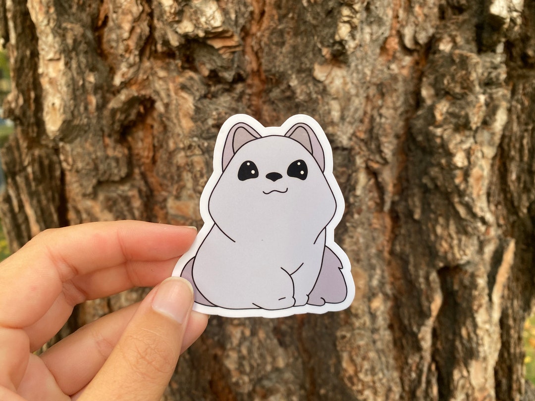 Arctic Fox Sticker, Arctic Animals Stickers, 3 Inch Die Cut Vinyl ...
