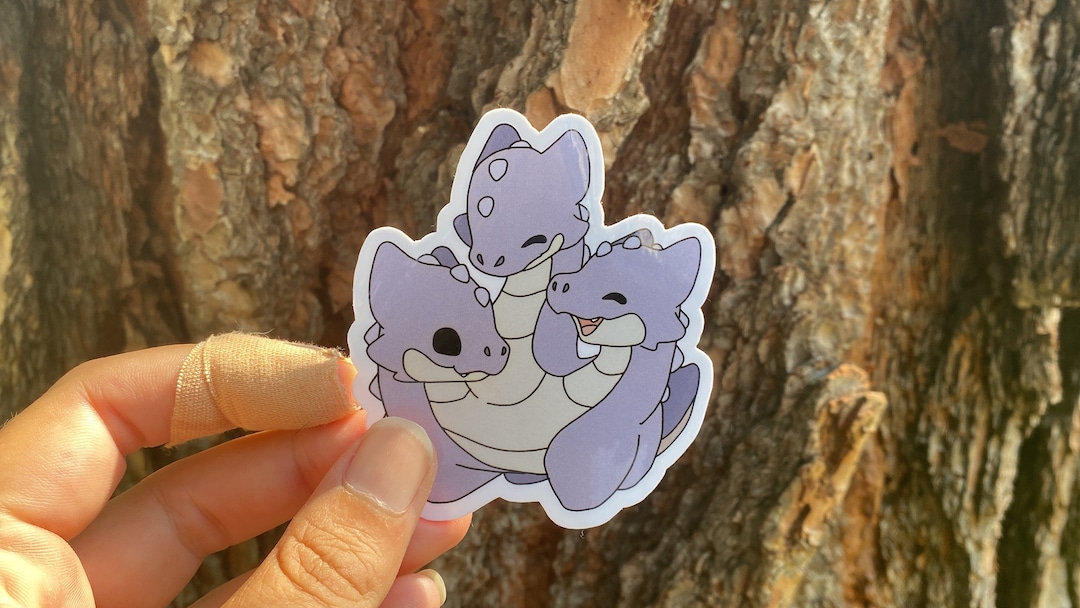 Hydra Sticker, Mythical Creatures Stickers, Monster Sticker, Magical ...