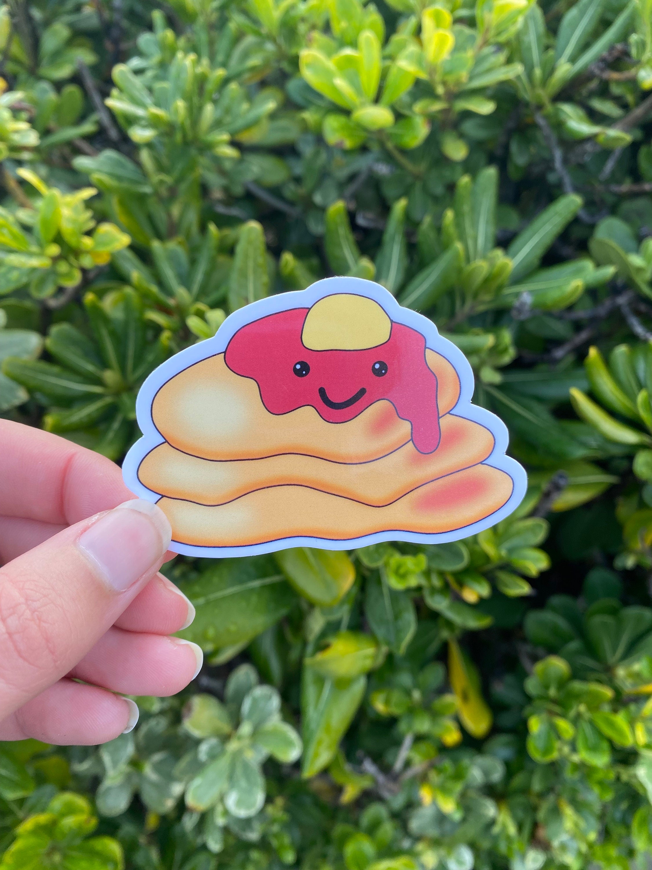 Breakfast Food Sticker Pack Breakfast Stickers 4 Pc Sticker - Etsy