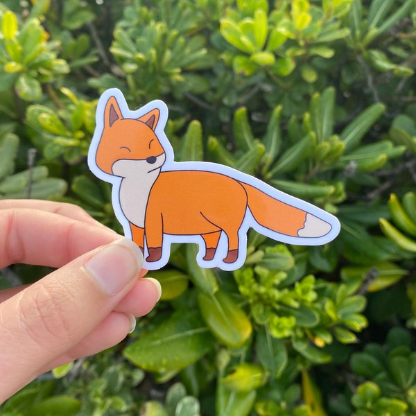 Fox Sticker - Etsy