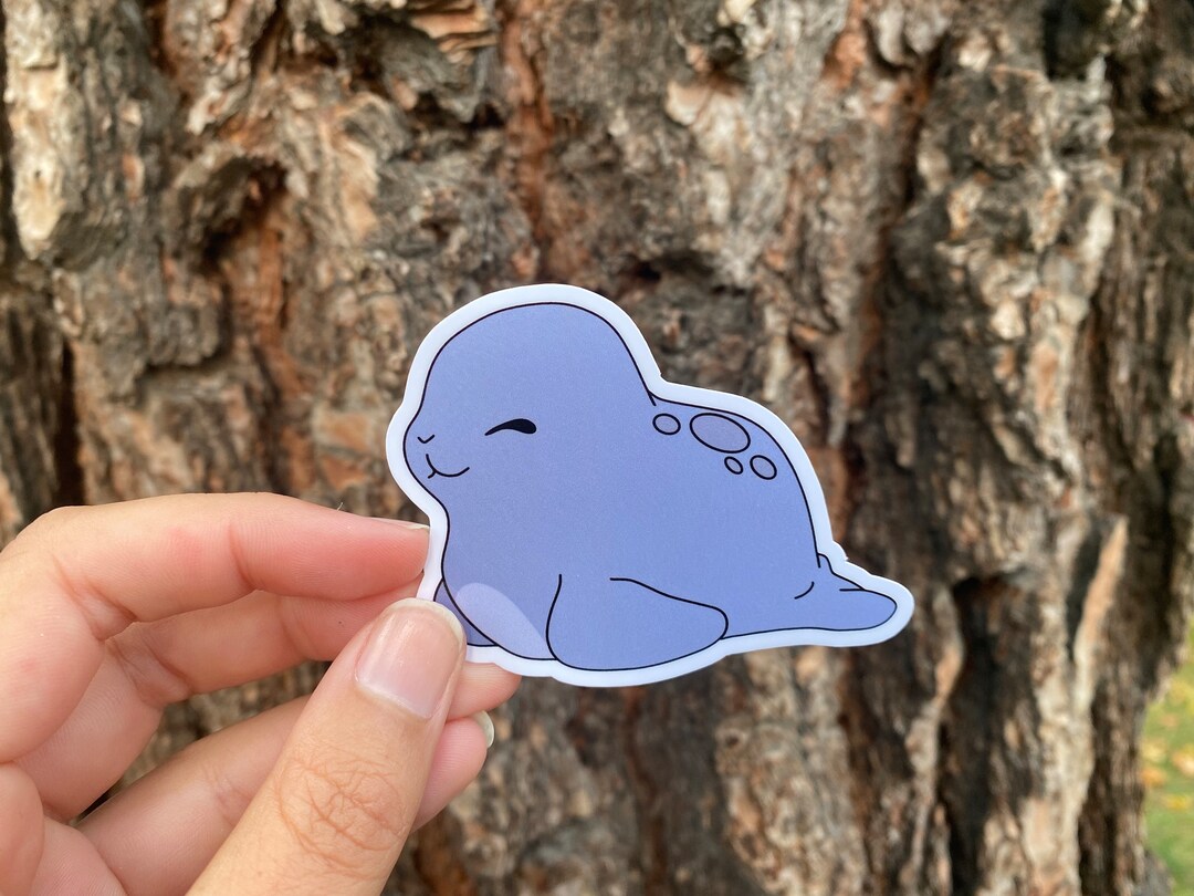 Seal Sticker, Arctic Animals Stickers, 3 Inch Die Cut Vinyl Sticker ...