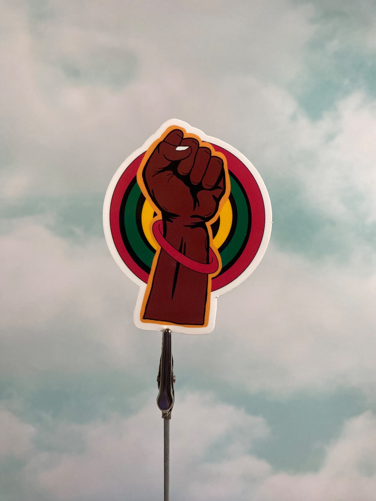 Black History Month Sticker, Black Power Sticker, African American ...