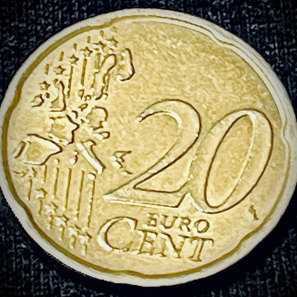 20 Euro Cent 2002 - Etsy