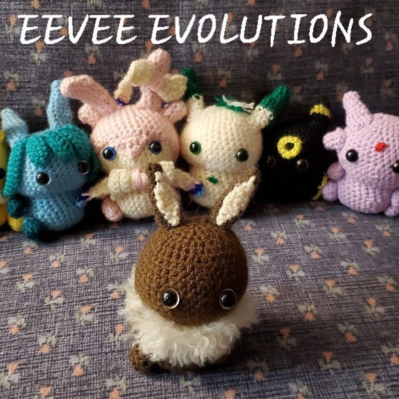 Eevee Evolutions Plushies - Etsy