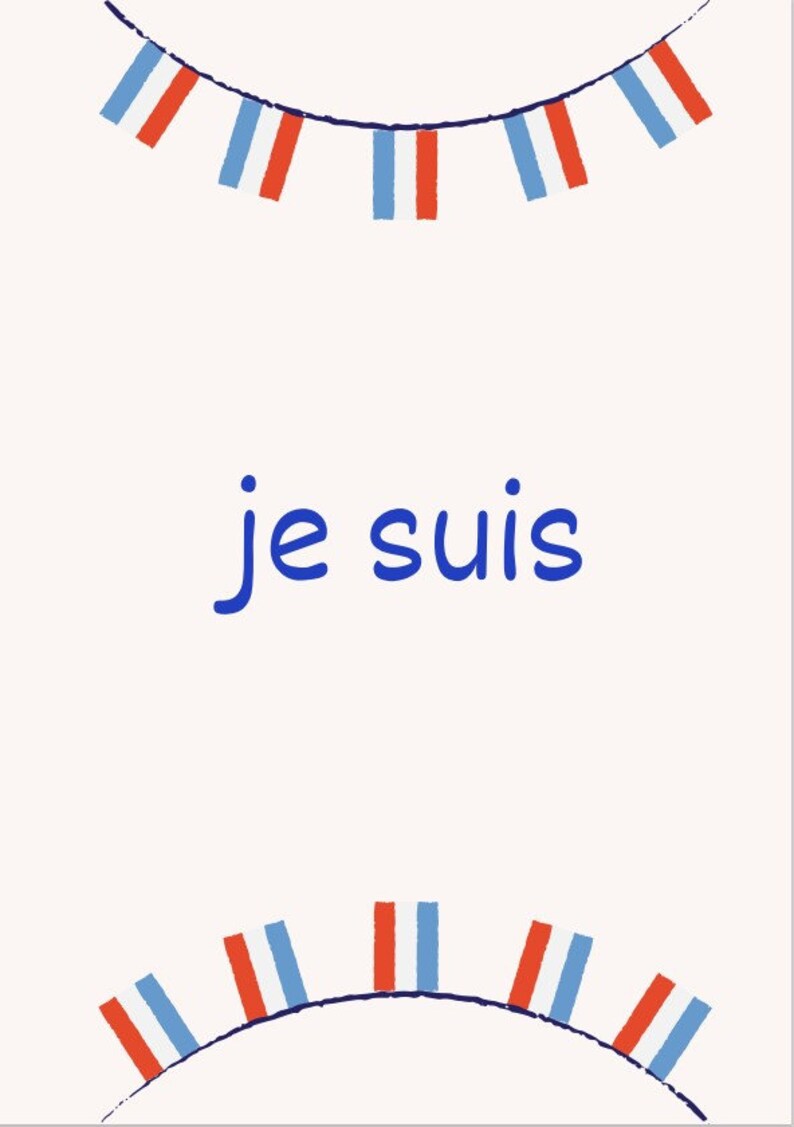 Etre Present Tense Printable French Verb Workbook Flashcards Worksheets ...