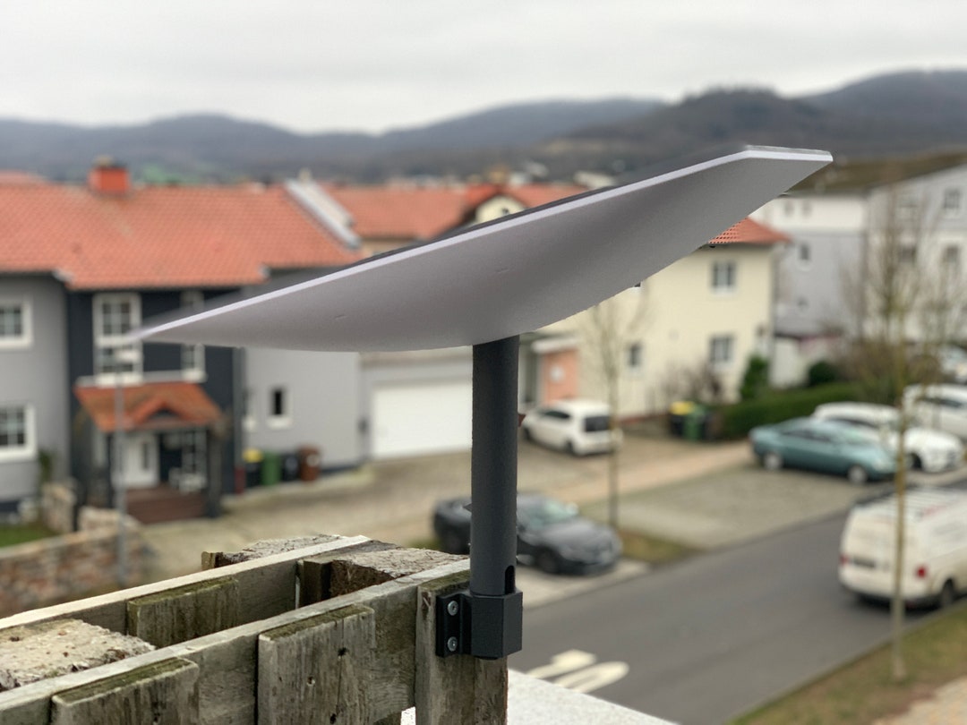 Starlink V2 Antenna Wall Mount, for Wall Mounting, With Click Mechanism ...