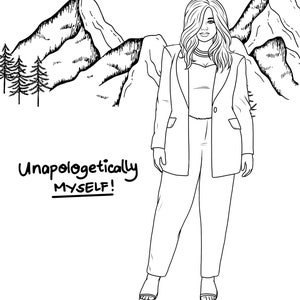 Body Positivity Coloring Book for Women, Teens, Girls - Etsy