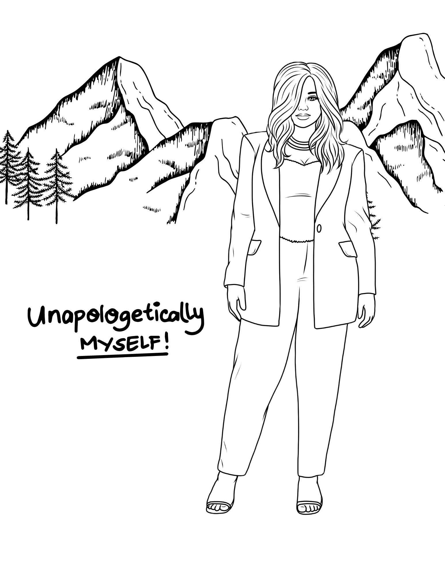 Body Positivity Coloring Book for Women, Teens, Girls - Etsy