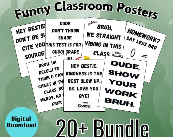 Star Wars Motivational Classroom Posters (12), Retro Boho, Digital ...