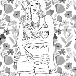 Body Positivity Coloring Book for Women, Teens, Girls - Etsy
