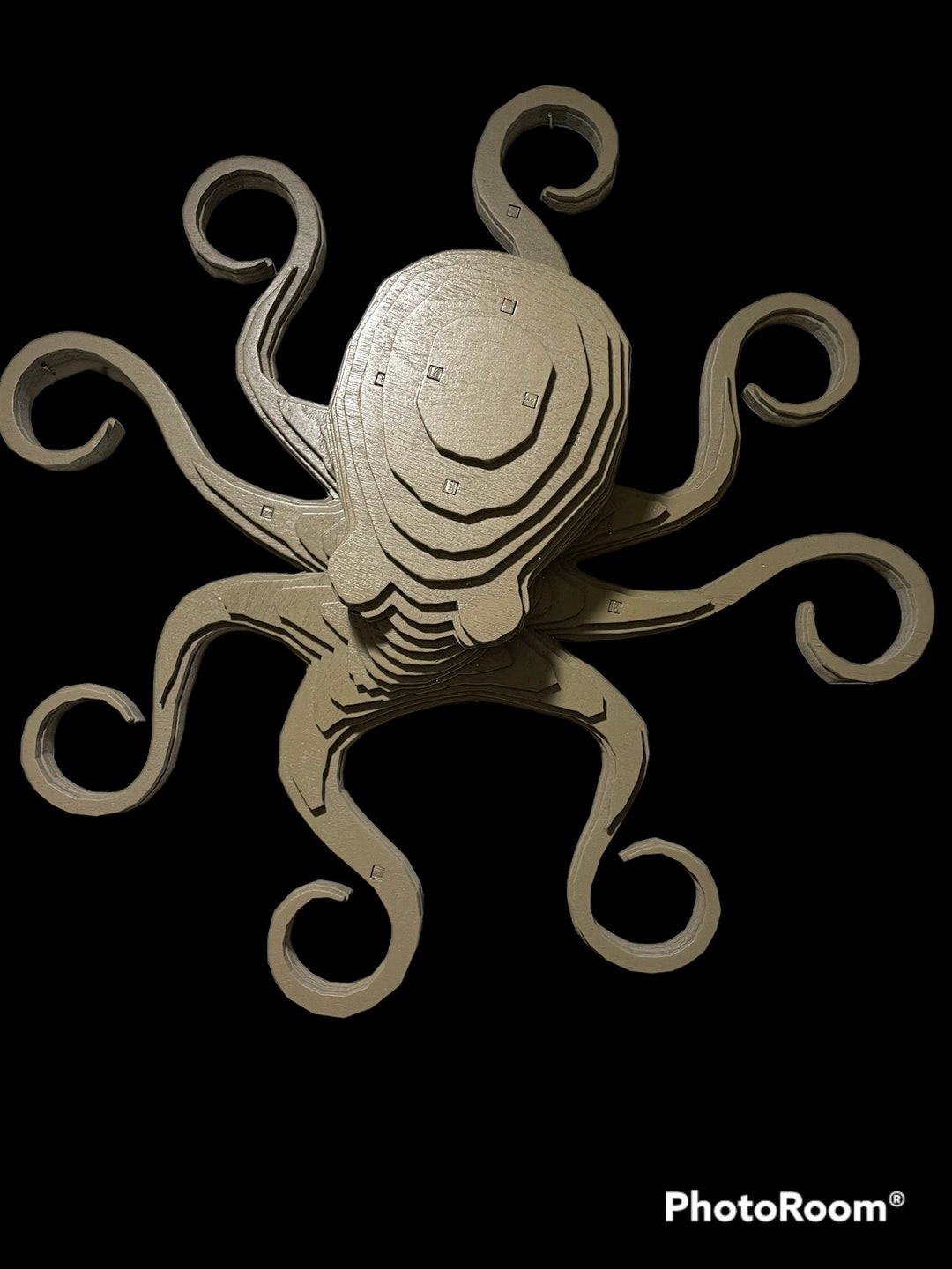 Octopus Cutout File (.lbrn2/.svg) - Etsy
