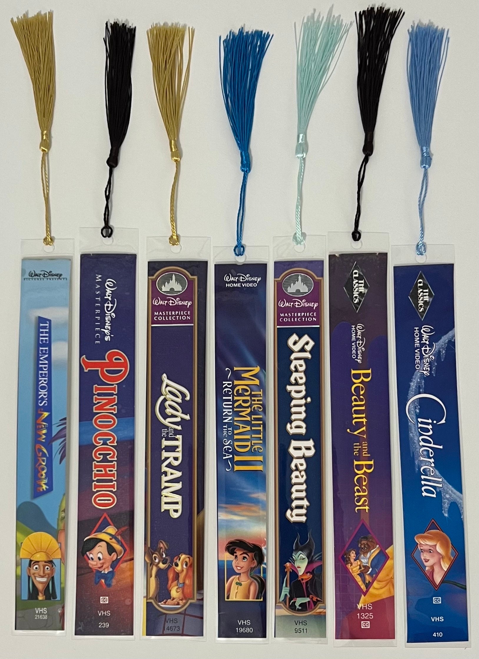 Disney VHS Bookmarks - Etsy