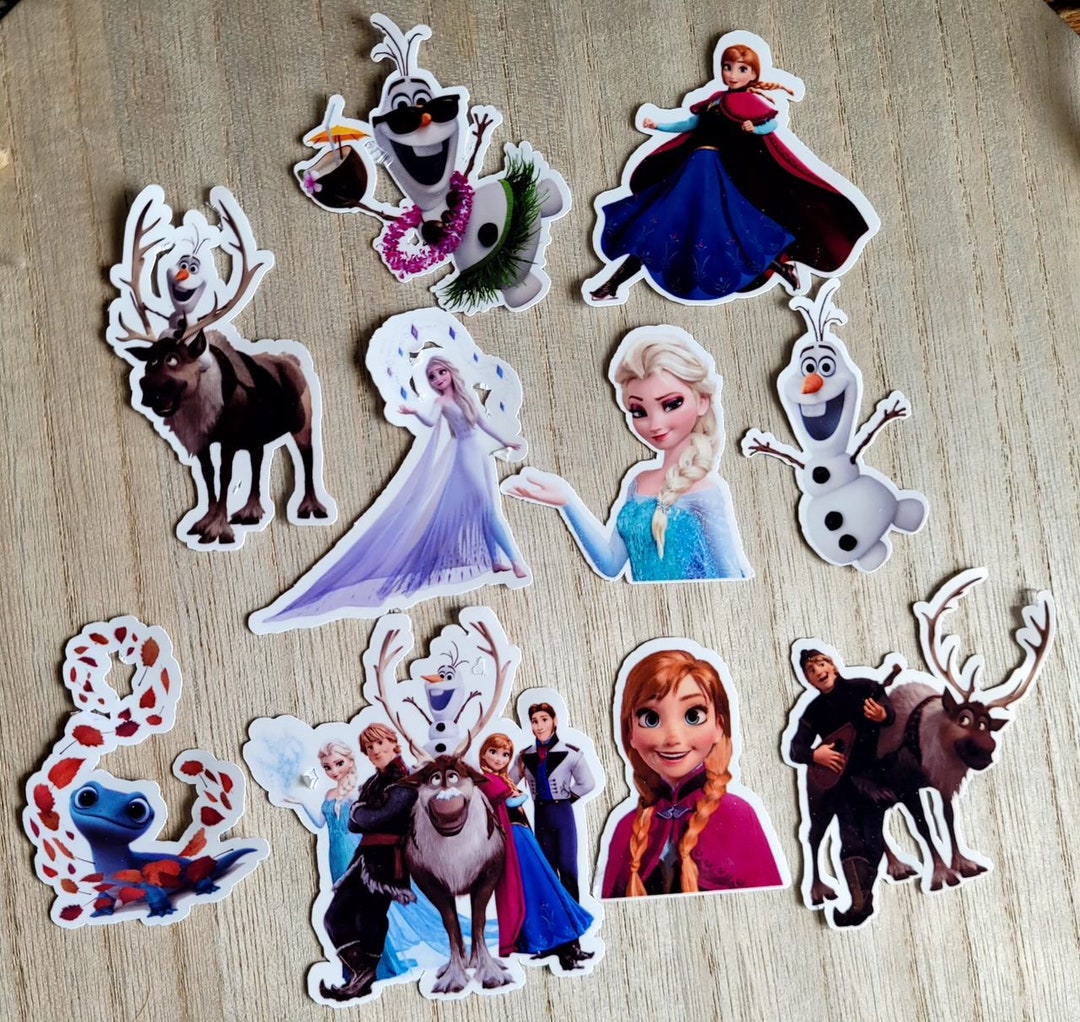 Frozen Stickers - 10 Pack - Etsy
