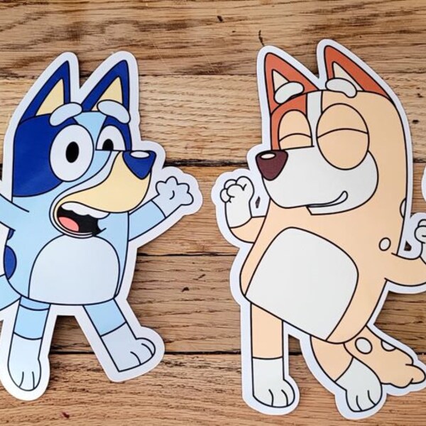 Bluey Large Sticker - Etsy