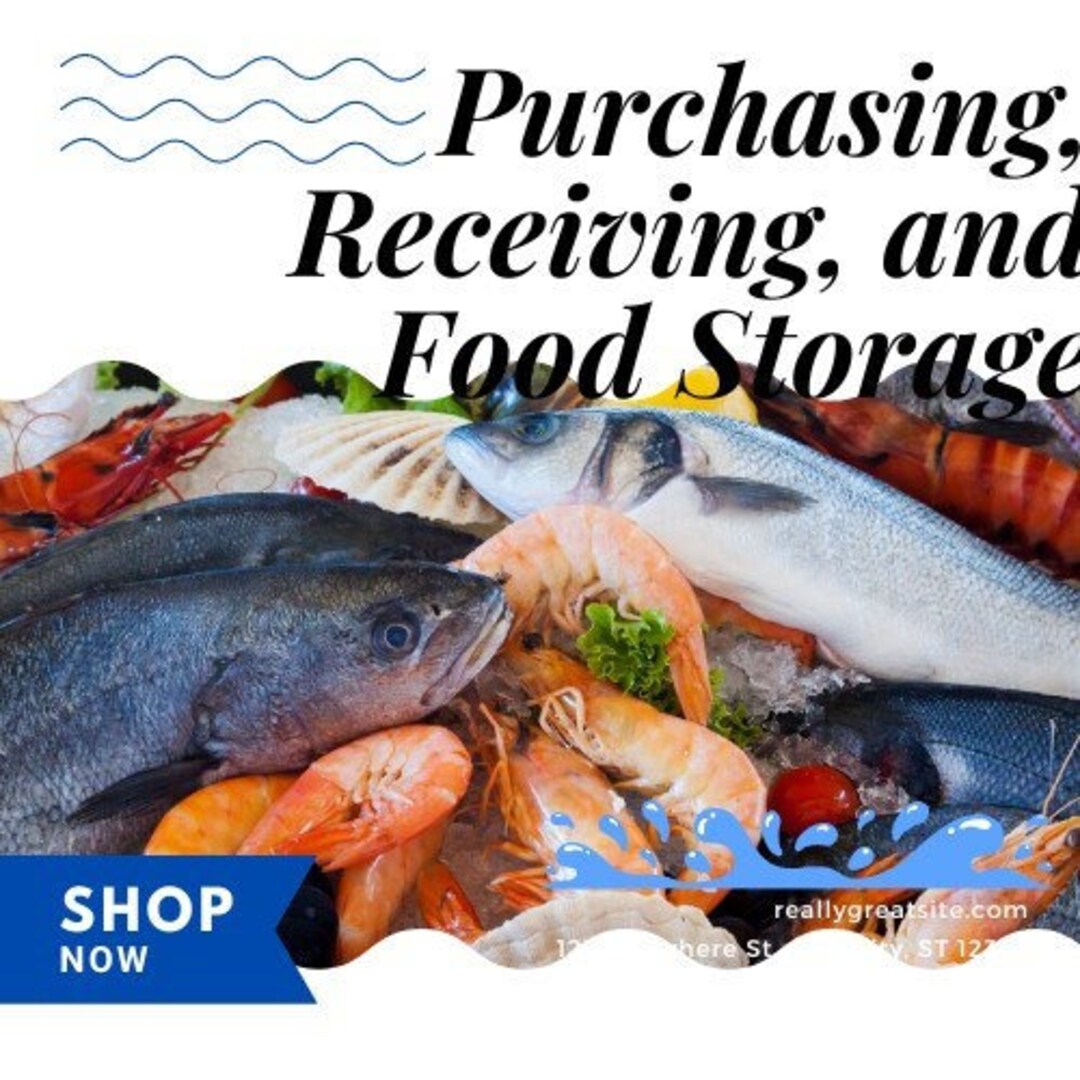 Purchasing, Receiving and Storage Downloadable Printable Worksheet Test ...