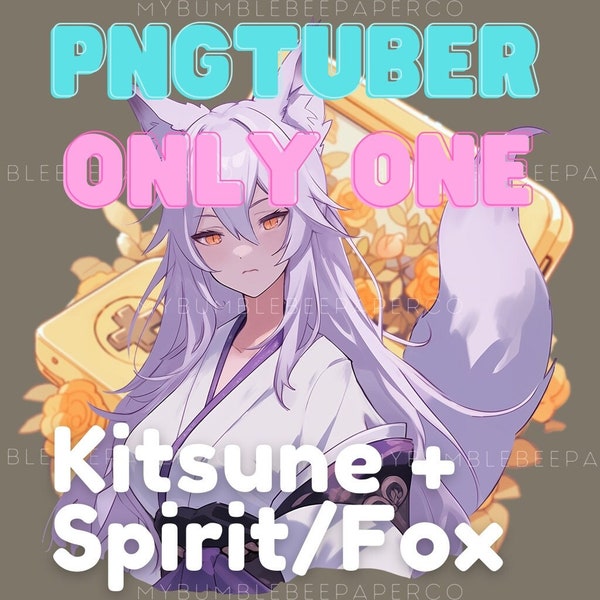 Kitsune Vtuber Model - Etsy