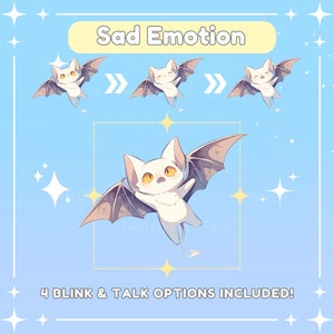 Pngtuber Bat, Stream Pet / Kawaii Spooky Bat / Vampire / Stream Live on ...