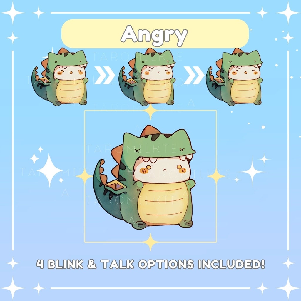 Pngtuber Dragon Cat , Stream Pet / Cute Chibi Dragon Costume / PNG ...