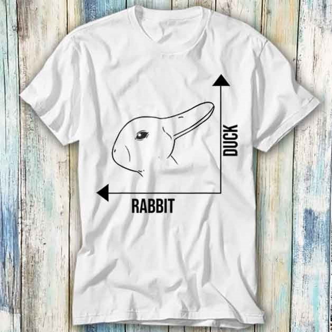 Math Graph Duck Rabbit Chart Easter Eggs Bunny T Shirt Meme Gift Funny ...
