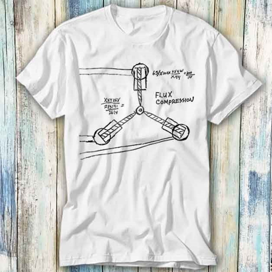 Back to the Future 80s Flux Capacitor T Shirt Meme Gift Funny Top Tee ...