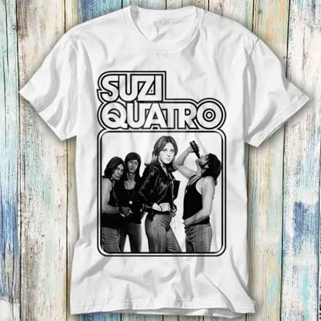 Suzi Quatro Poster the Girl From Detroit City T Shirt Meme Gift Funny ...