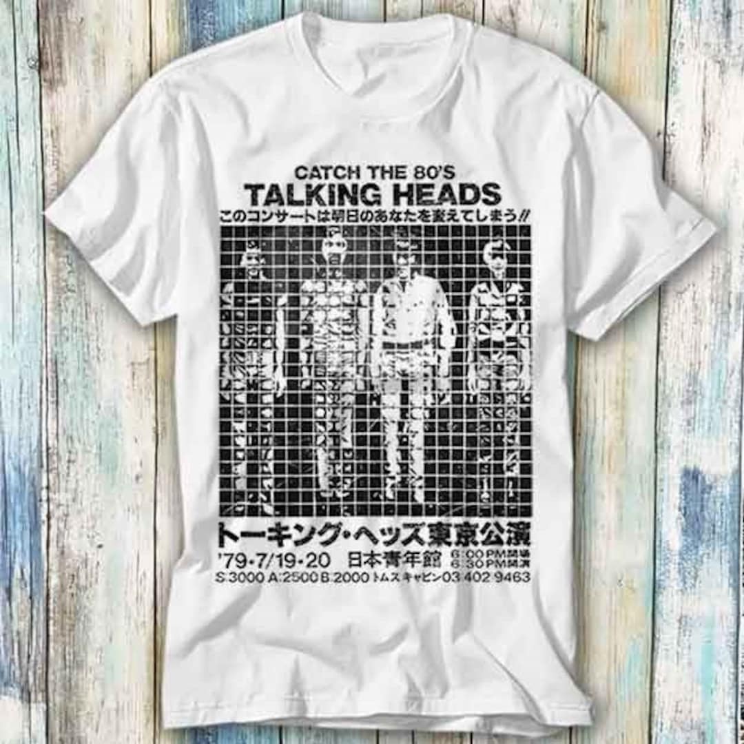 Talking Heads Japanese 1980 US Tour Catch the Retro 80s Talking Heads Japanese 1980 US Tour Catch the Retro 80s