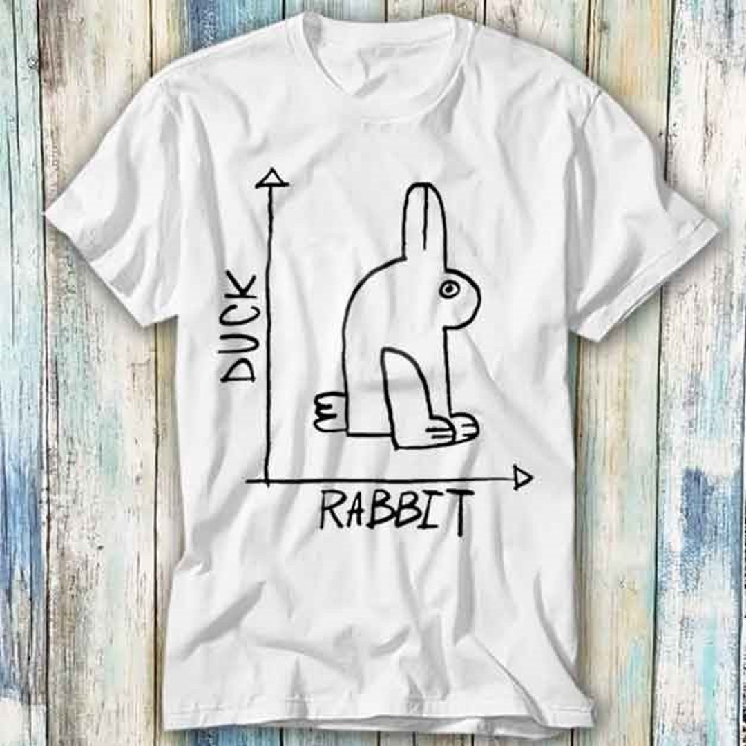 Duck Rabbit Funny Trending Chart T Shirt Meme Gift Funny Top Tee Style ...