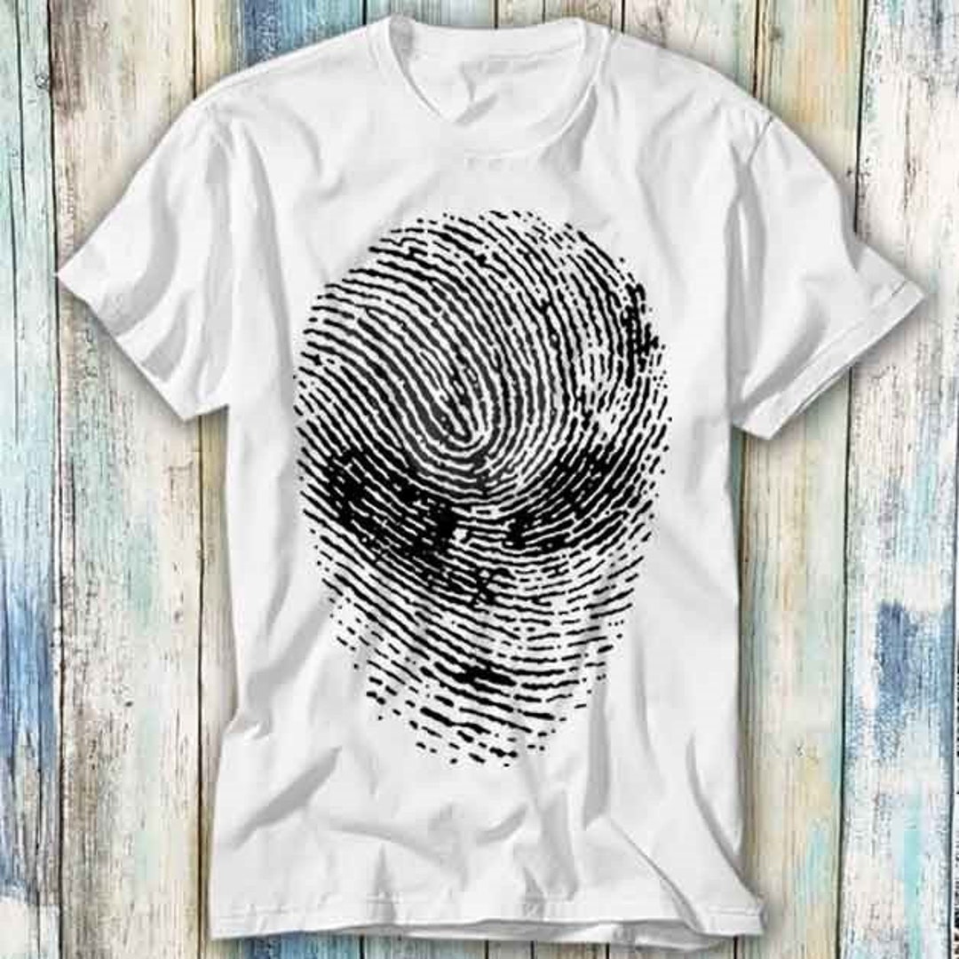 Alien Thump Fingerprint Sci Fi Space Horror Retro T Shirt Meme Gift ...