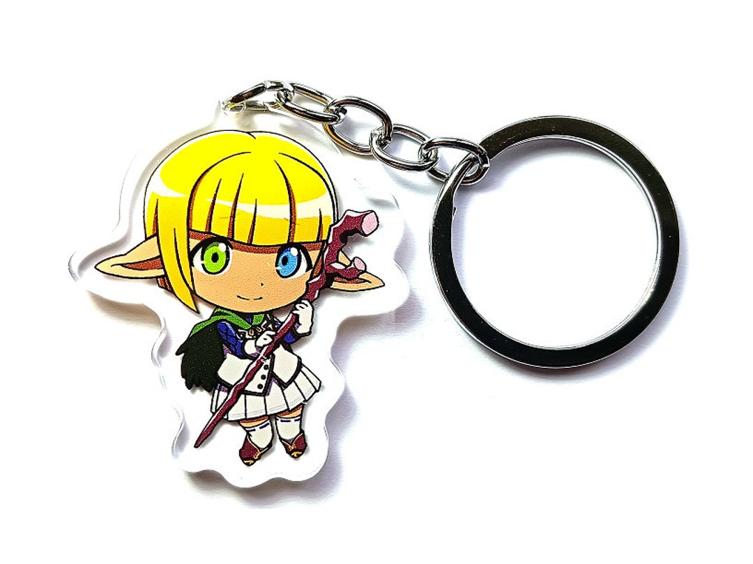 Mare Elf High Quality Anime Acrylic Charm Keychain - Etsy