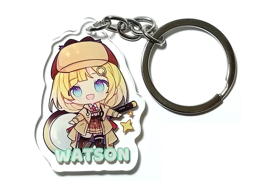 Amelia Watson High Quality Anime Acrylic Charm Keychain - Etsy