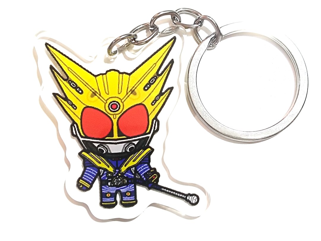 Kamen Rider Meteor (storm) High Quality Acrylic Keychain - Etsy