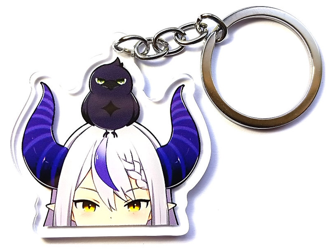 Laplus (peeker) High Quality Anime Acrylic Charm Keychain - Etsy
