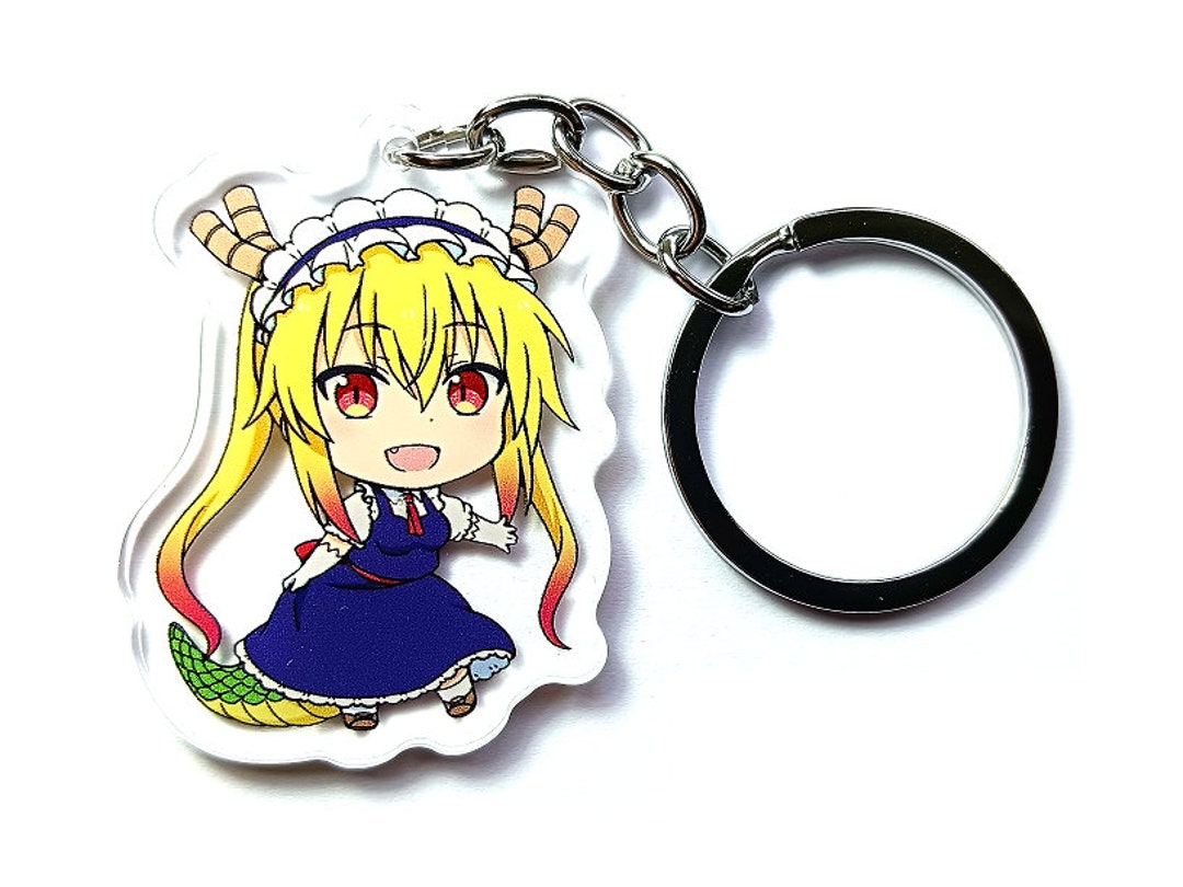 Tohru High Quality Anime Acrylic Charm Keychain - Etsy