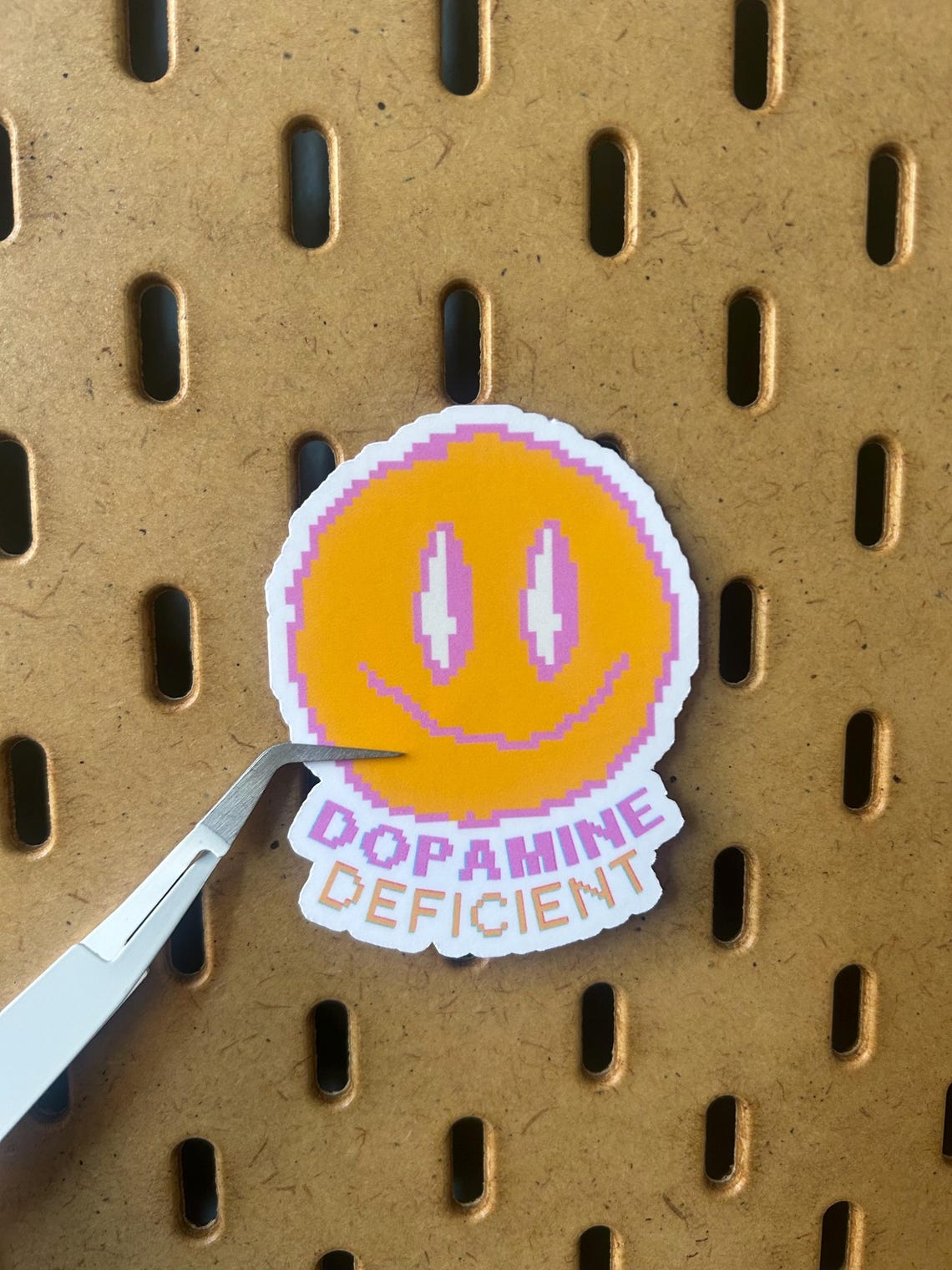Dopamine Deficient Vinyl Sticker: Waterproof Motivational Sticker - Etsy