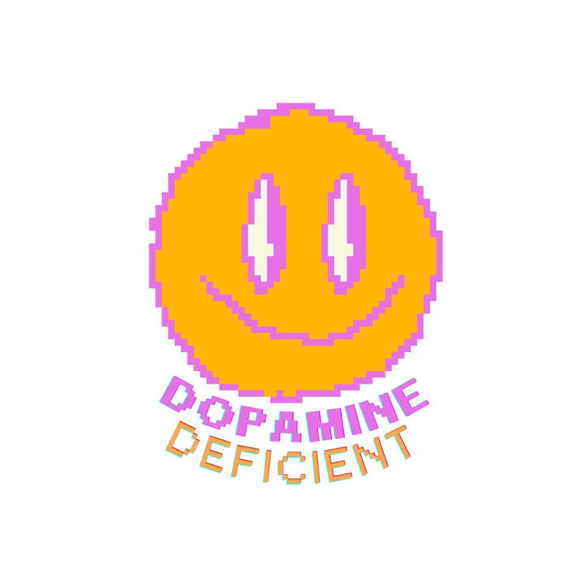 Dopamine Deficient Vinyl Sticker: Waterproof Motivational Sticker - Etsy