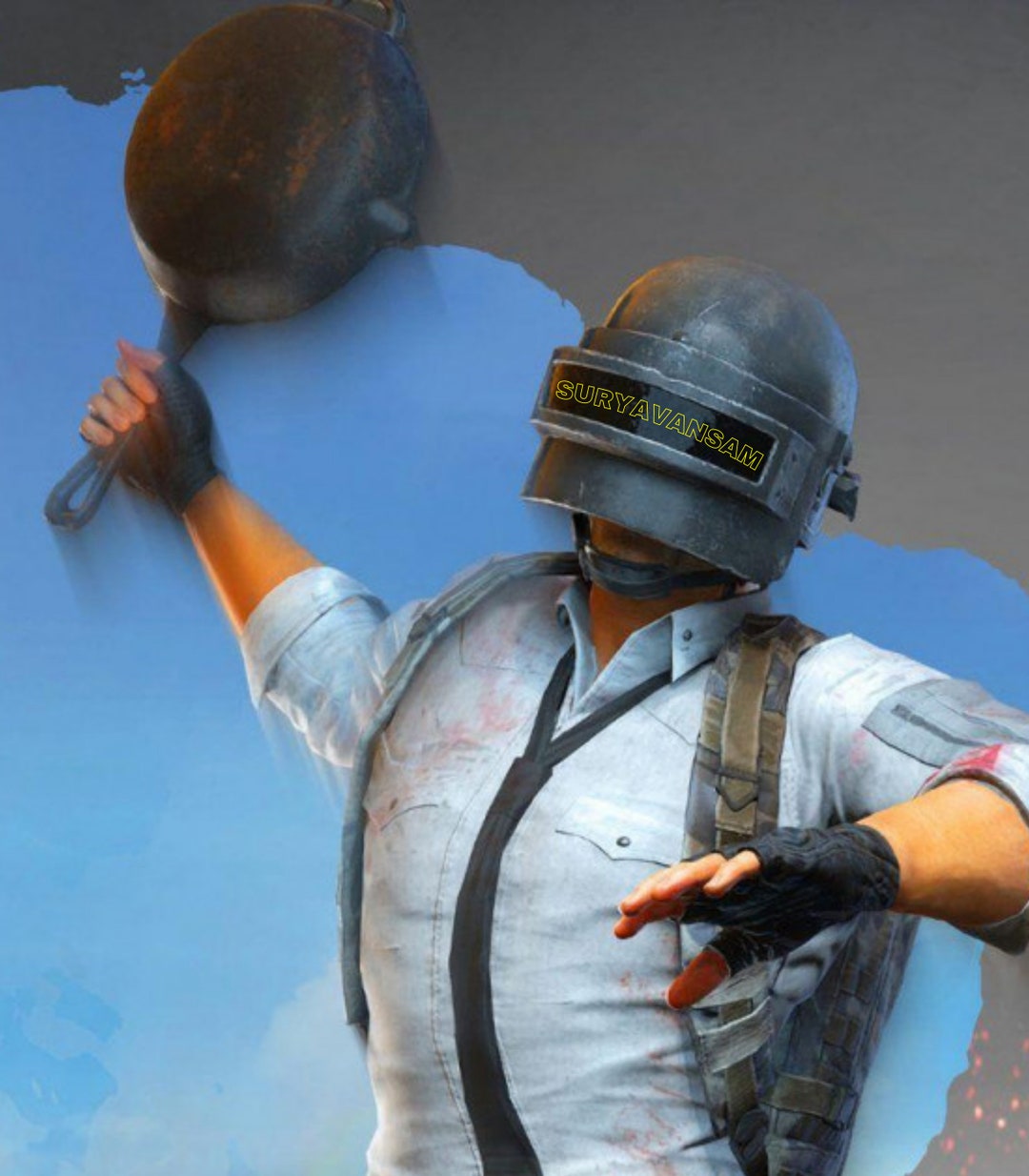Battle-ready Cast Iron Frypan: the Ultimate PUBG Pan Equipment With 20 ...