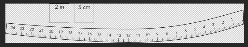 Digital Hip Curve Ruler - Etsy