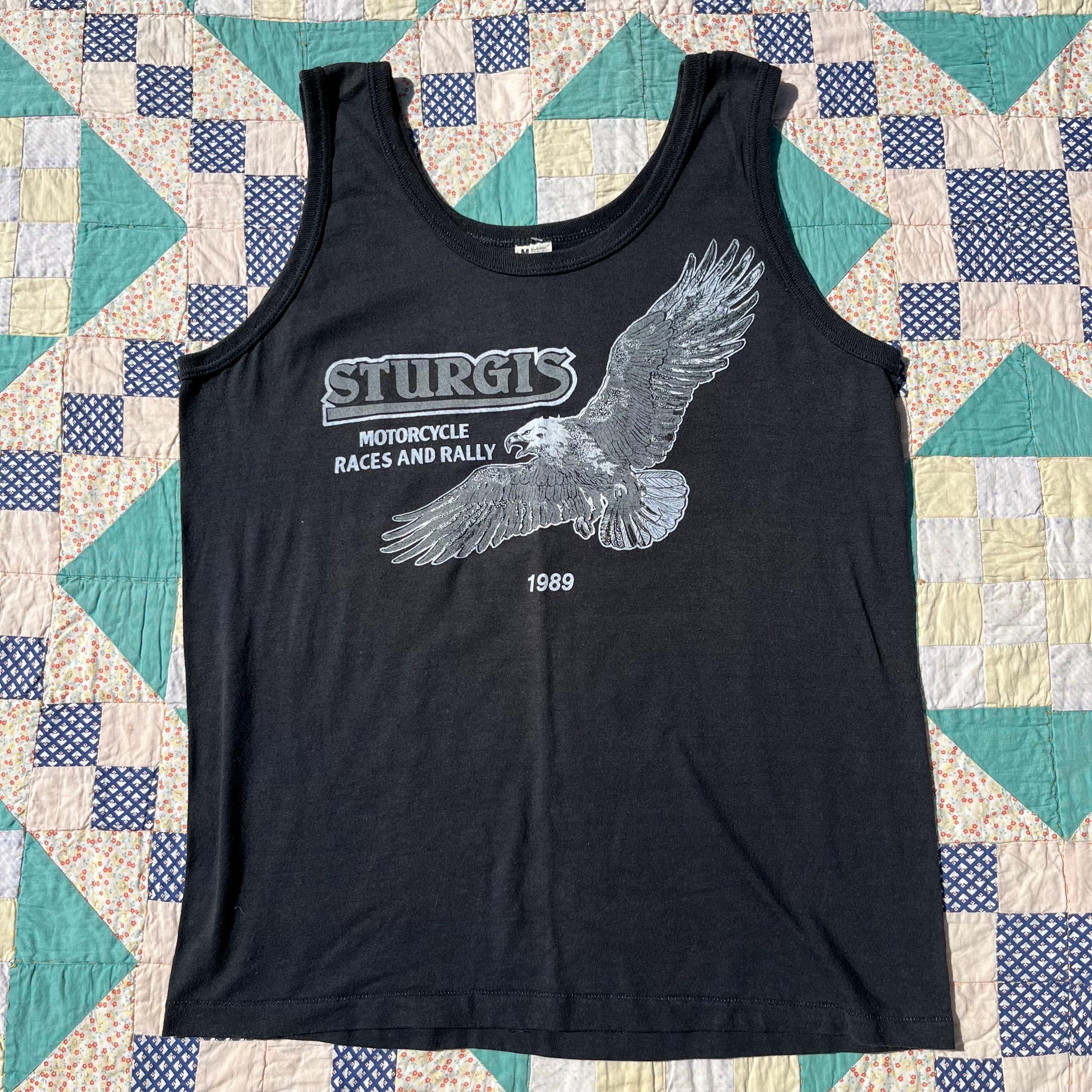 Medium 80s Sturgis Motorcycle Rally Tank Top - Etsy