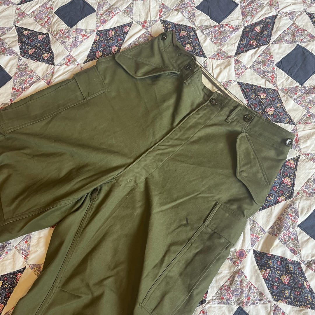 Large M51 Korean War Field Military Tactical Pants 32 X 30 - Etsy