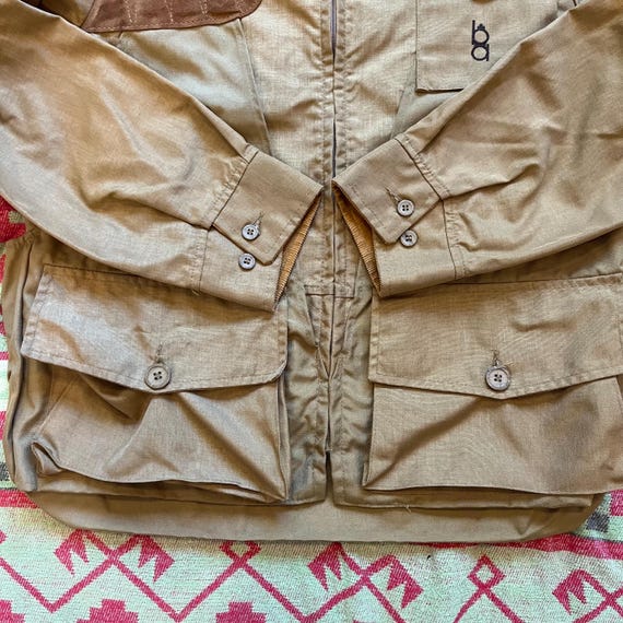 Medium 80s Bob Allen Tan and Brown Hunting jacket - Gem