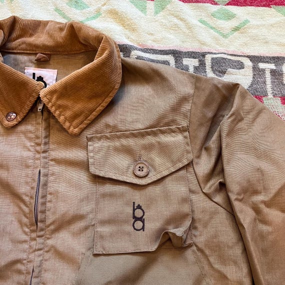 Medium 80s Bob Allen Tan and Brown Hunting jacket - Gem