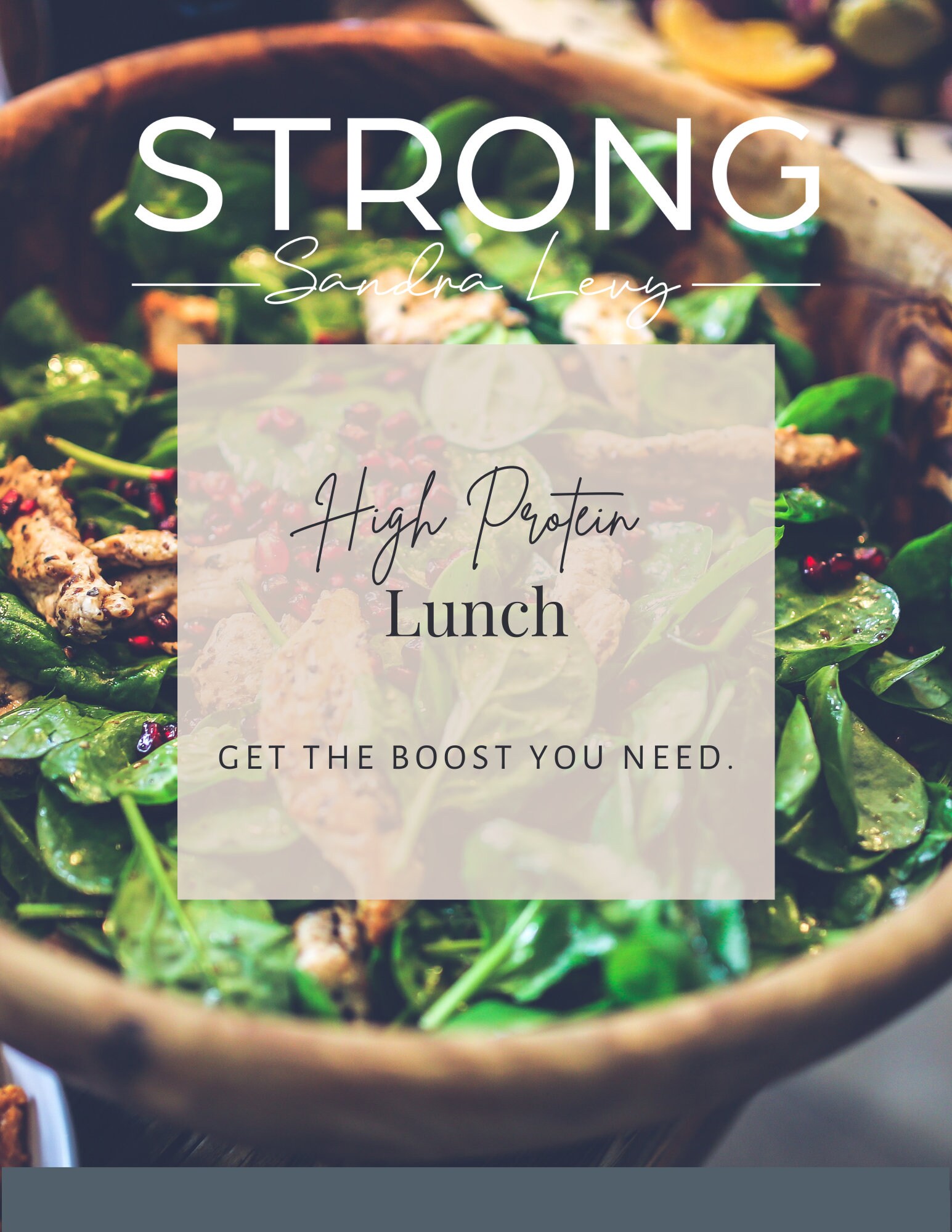 STRONG Meals to Reshape Your Body - a Recipe Book - Etsy