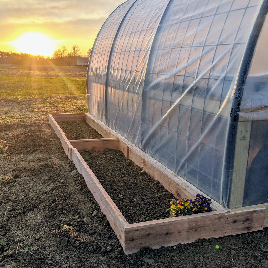 7x12 Polytunnel Greenhouse Plans: Beginner Wood Frame Guide (PDF ...